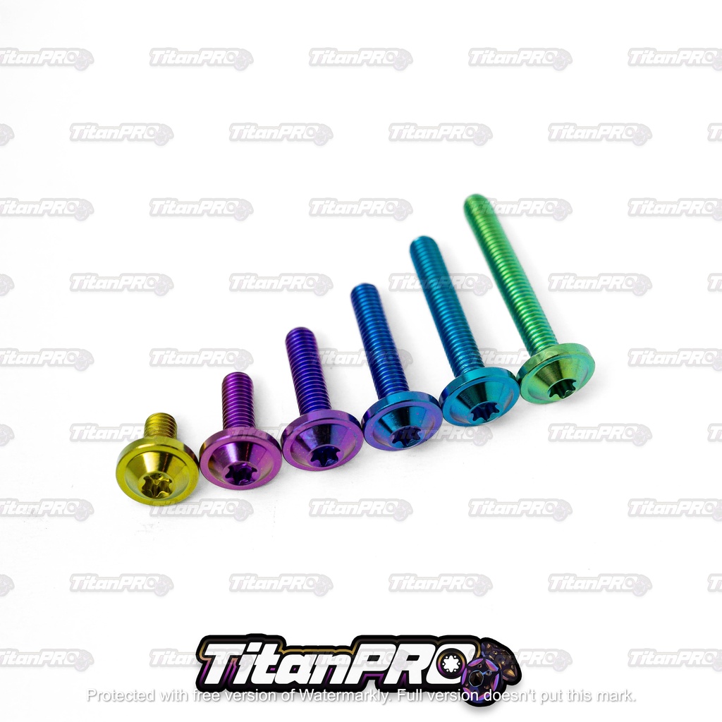 Jual BAUT TITANIUM M5 GR5 BIGHEAD M5X10MM-50MM | Shopee Indonesia