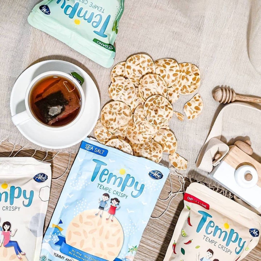 Jual Snack / Cemilan Sehat Anak / Makanan Ringan Abe Food Tempy Keripik ...