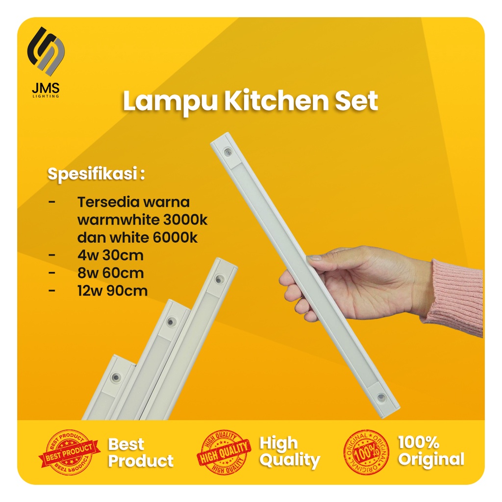 Jual LAMPU KITCHEN SET LED 4w 8w 12w LAMPU KABINET DAPUR AUDALUX ...