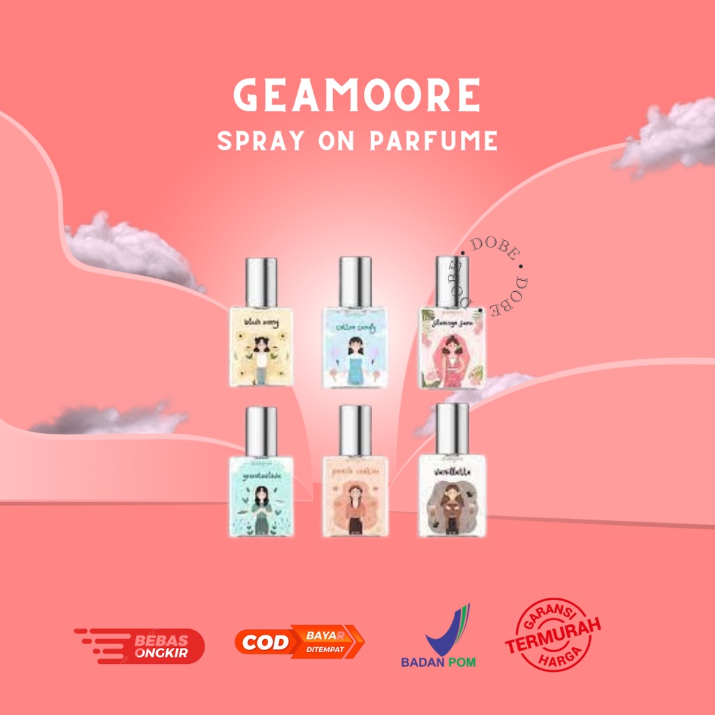Jual GEAMOORE Spray On Parfume | Shopee Indonesia