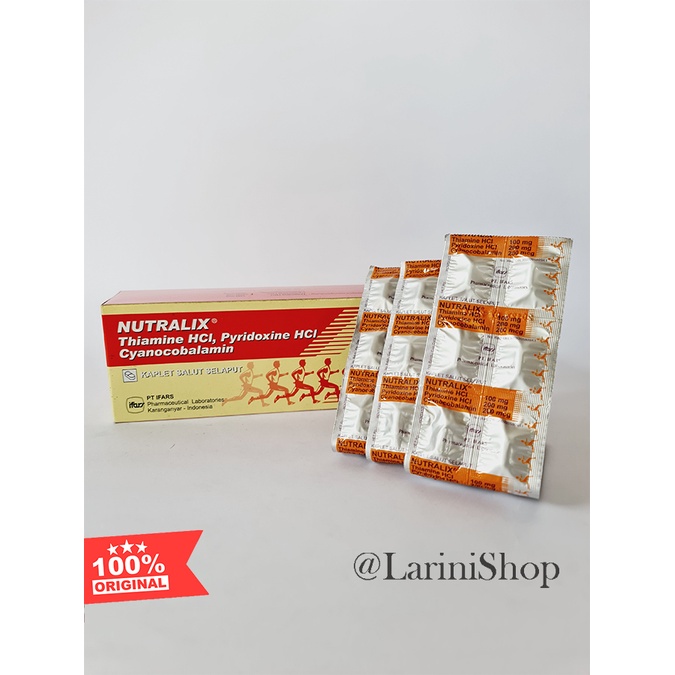 Jual NUTRALIX KAPLET (HARGA PER BOX) IFARS | Shopee Indonesia