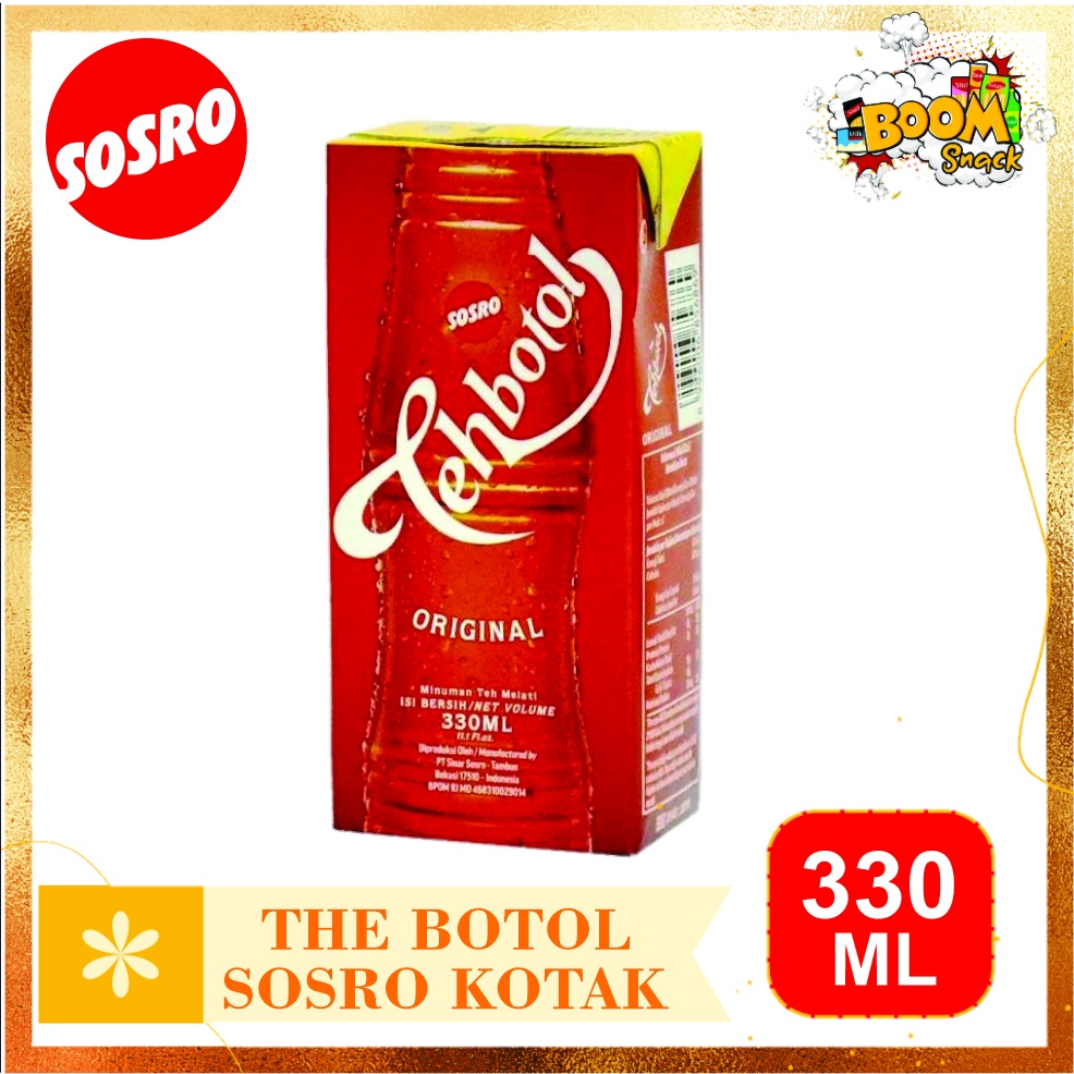 Jual Teh Botol Sosro Kemasan Kotak 330 ML | Shopee Indonesia