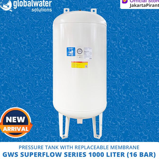 Jual Pressure Tank With Replaceable Membrane Gws Superflow 1000 Liter ...