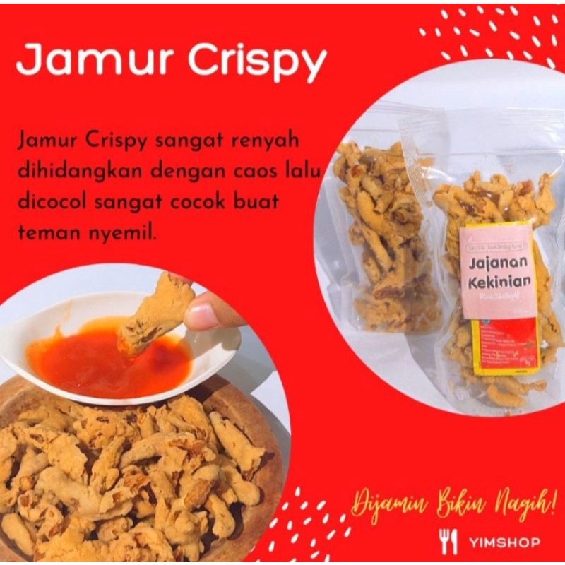 Jual JAMUR TIRAM CRISPY |kemasan 1kg| | Shopee Indonesia