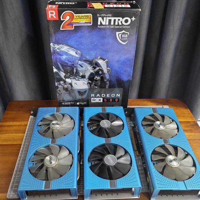 Jual Vga Rx 580 8Gb Sapphire Nitro SE | Shopee Indonesia