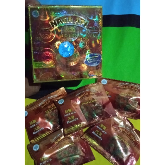 Jual Kapsul Huo Long Naga Api Untuk Pegal Linu & Asam Urat | Shopee ...