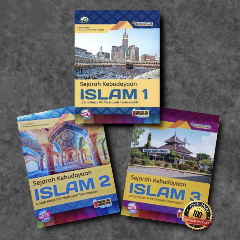 Jual Sejarah Kebudayaan Islam kelas 8 9 SMP MTs revisi hots KMA 183- Aqila / SKI SMP MTS ...