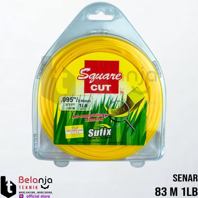 Jual Sufix Tali Senar Mesin Potong Rumput Kotak 83 Meter Trimmer Line 2 ...