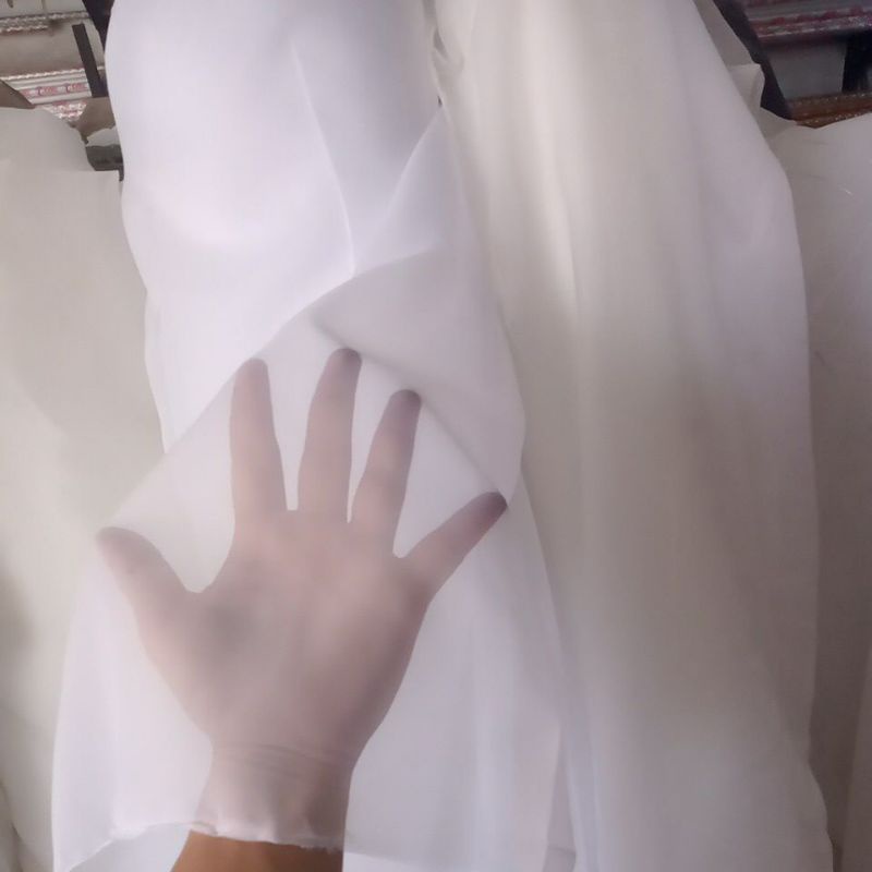 Jual kain puring sifon voil trasparan L300cm | Shopee Indonesia