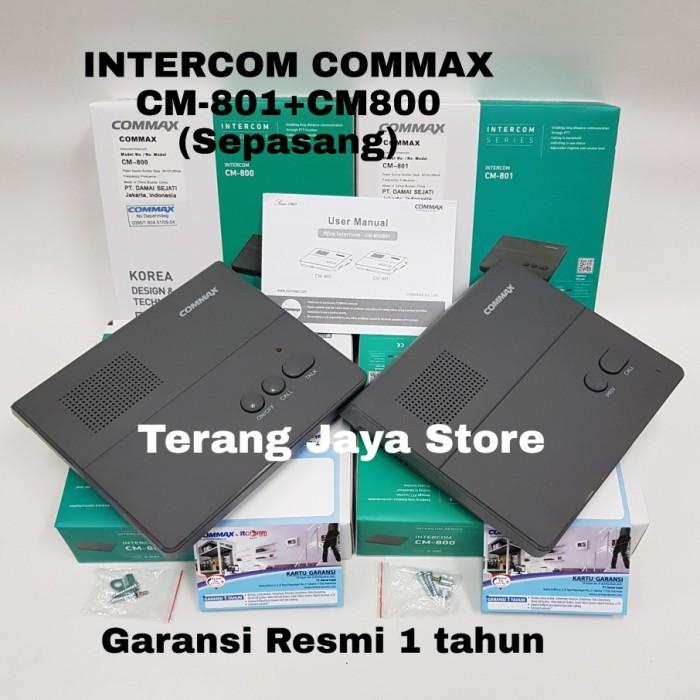 Jual Intercom Commax CM-801+CM-800 Wired Intercom Commax CM801+CM800 ...