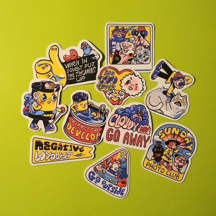 Jual Jellyplayground Sticker Pack 2023 : Isa Indra Permana | Shopee ...