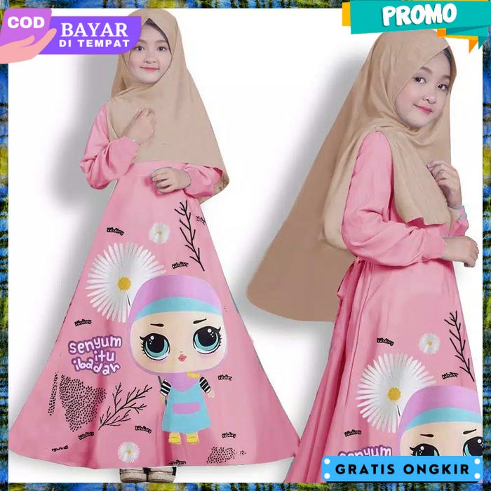 Jual Games Kids Syar'I Baju Gamis Kid Pakaian Muslim Anak Kecil Umur 1 ...