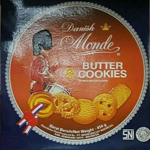 Jual KUE KALENG !!! BISKUIT MONDE BUTTER COOKIES 454 GR KUE KALENG ...