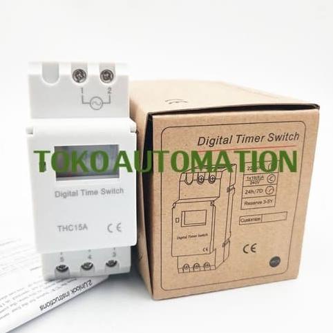 Jual THC15A 220V Digital LCD Power Programmable Timer Time Switch PM96 | Shopee Indonesia