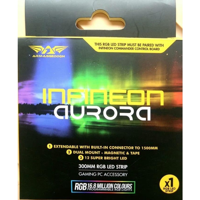 Jual Led Strip Rgb Armaggeddon Infineon Aurora / Rgb Led Strip | Shopee ...