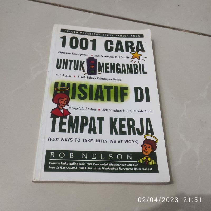 Jual Buku 1001 CARA Untuk Mengambil INISIATIF DI TEMPAT KERJA oleh Bob ...