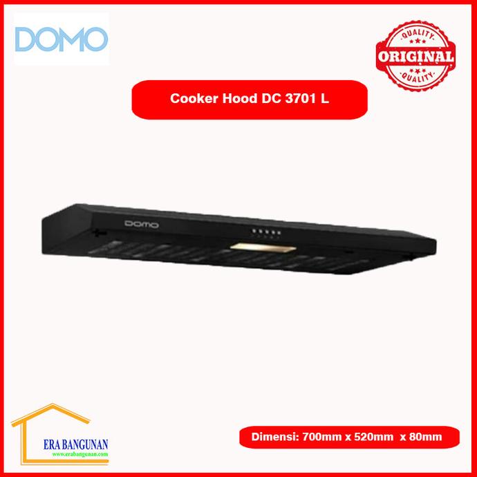 Jual Slim Hood DOMO DC 3701 L - Cooker Hood DOMO 70 cm ima05 | Shopee ...