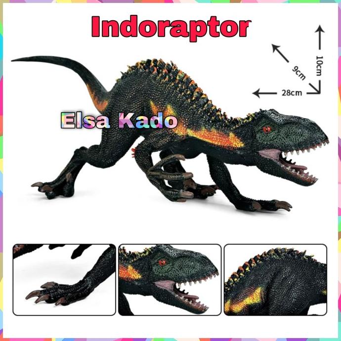 Jual Dinosaurus Figure Indoraptor Indominus Rex Mainan hen04 | Shopee ...