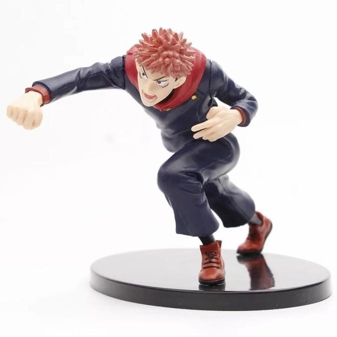 Jual Figure Jujutsu Kaisen Itadori Yuji Pose Pukul Black Flash ghe05 ...