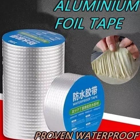 Jual Lakban Aluminium Anti Bocor Lakban Waterproof 30 cm x 5 meter | Shopee Indonesia