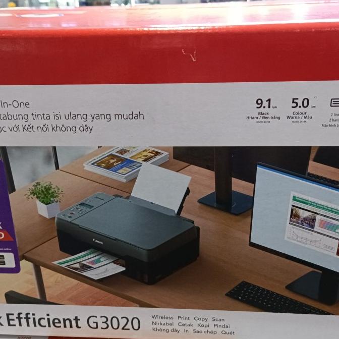 Jual Printer Canon G3020 print scan copy wifi | Shopee Indonesia