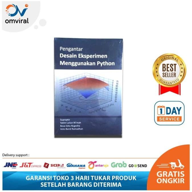 Jual Buku Python - Pengantar desain eksperimen menggunakan Python | Shopee Indonesia