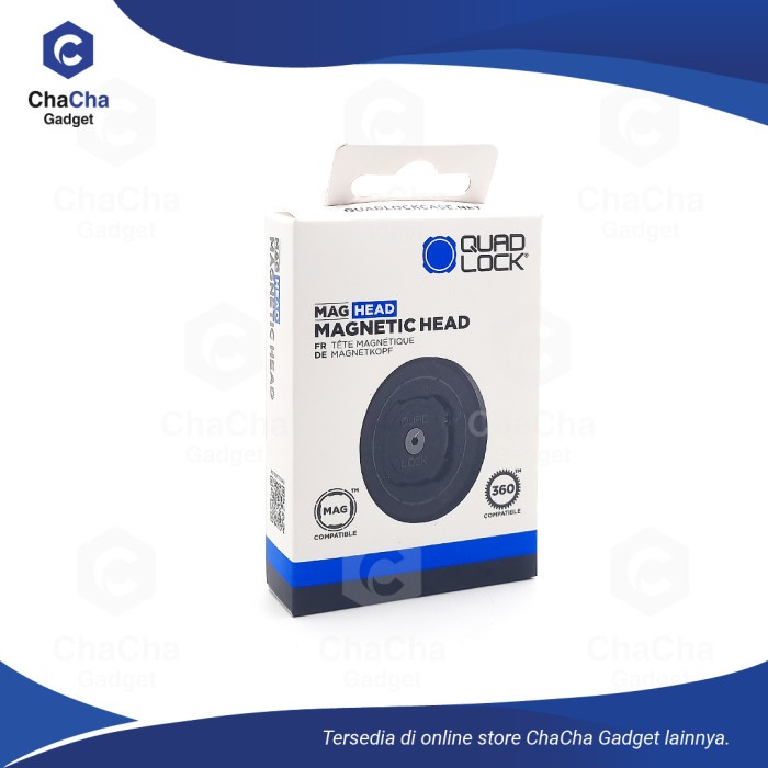 Jual Quad Lock Mag Car Desk Magnetic Secure Phone Mount Head | Shopee ...