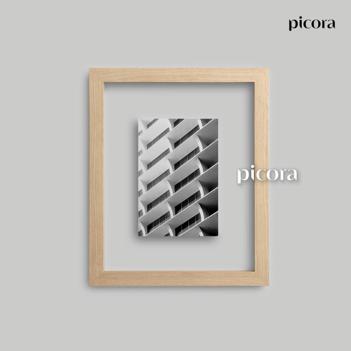 Jual PICORA ARTE Floating Frame 20x25cm 8R Pigura Bingkai Foto Dinding ...
