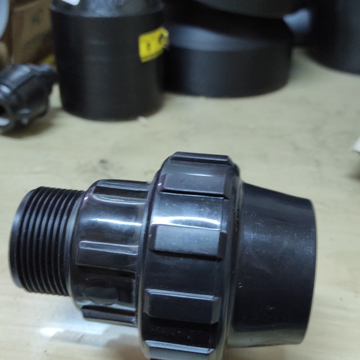 Jual Male threaded adaptor compression HDPE ukuran 25x3/4 | Shopee ...