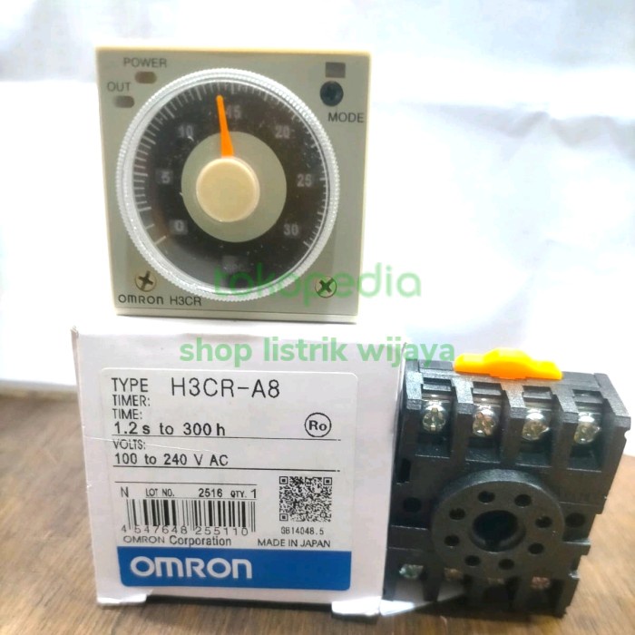 Jual Komp Timer H3Cr A8 220V Omron | Shopee Indonesia