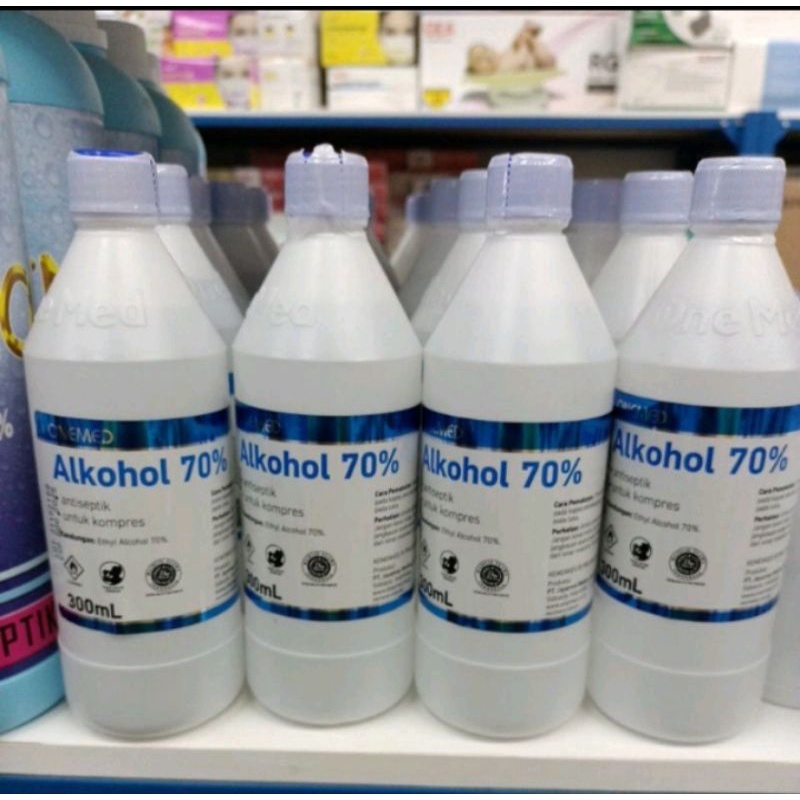 Jual Alkohol 70% 300ml / Antiseptic - Onemed | Shopee Indonesia