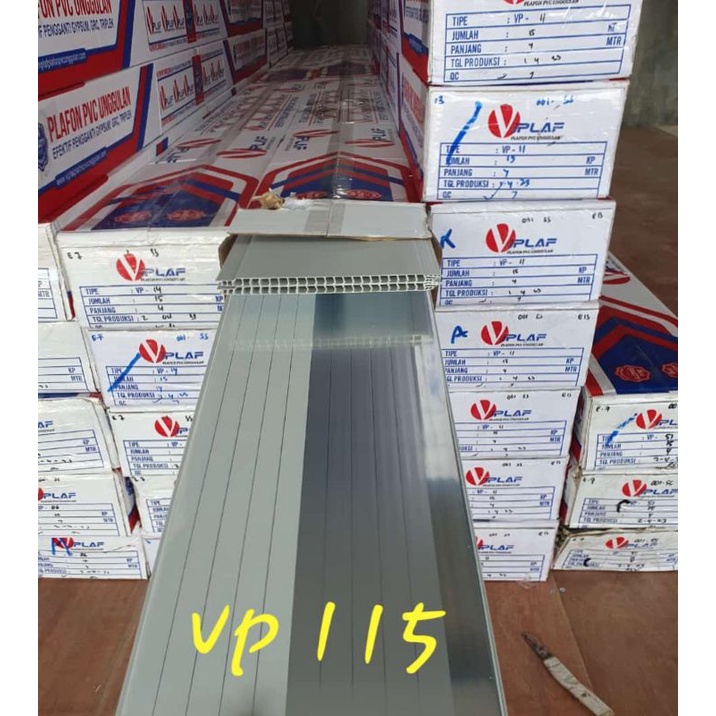 Jual Plafon PVC Panjang 3 Meter 1 Dus isi 15 Lembar Lebar 20cmTebal 7mm ...