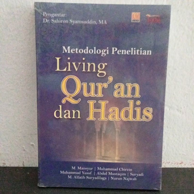 Jual Metodologi Penelitian Living Quran dan Hadis | Shopee Indonesia