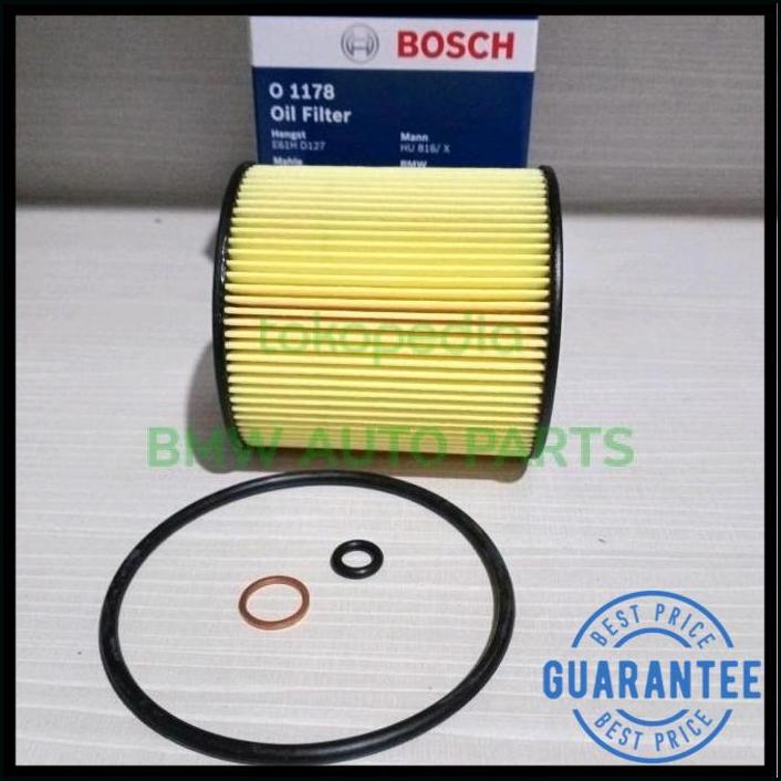 Jual FILTER OLI MESIN BMW N20 F30 F10 E90 E60 MERK BOSCH [BMVP ...