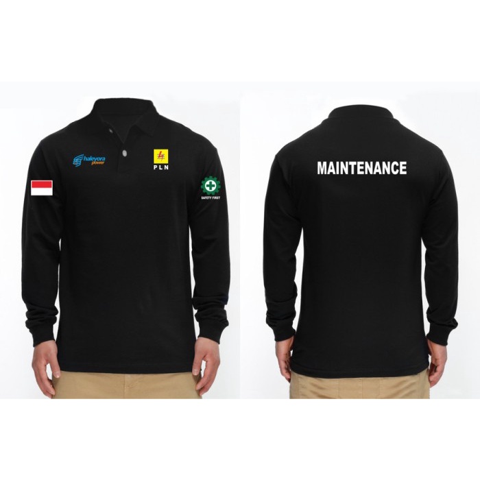 Jual KAOS POLO BAJU KERAH DISTRO HALEYORA POWER MAINTENANCE LENGAN ...