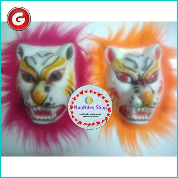Jual Topeng Barong Macan Harimau - Barongan Singa - Alat Kesenian Anak ...