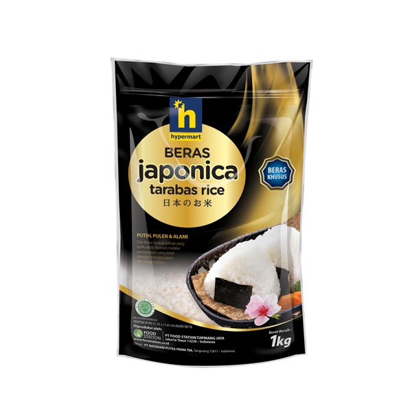Jual HYPERMART BERAS JAPONICA 1 KG FS | Shopee Indonesia