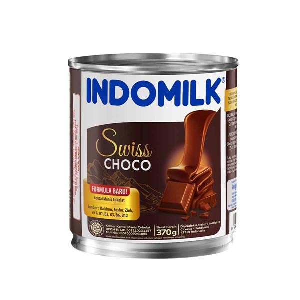 Jual INDOMILK SKM COKLAT 370 GR - SUSU KENTAL MANIS | Shopee Indonesia