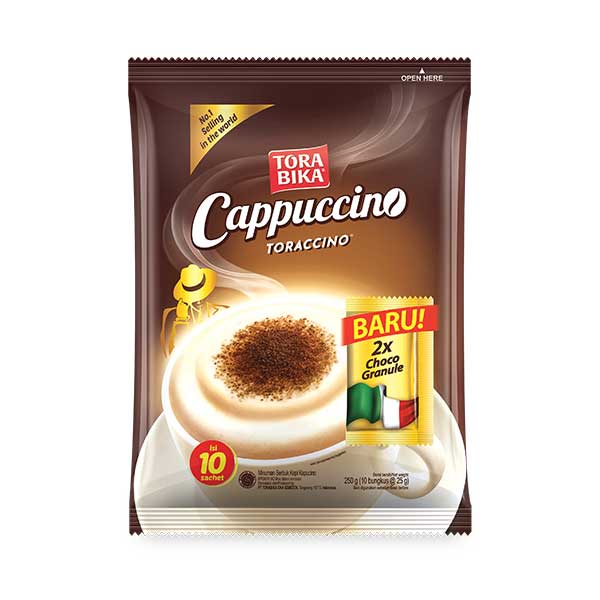 Jual TORABIKA CAPPUCINO 10 SACHET X 25 GR - KOPI | Shopee Indonesia