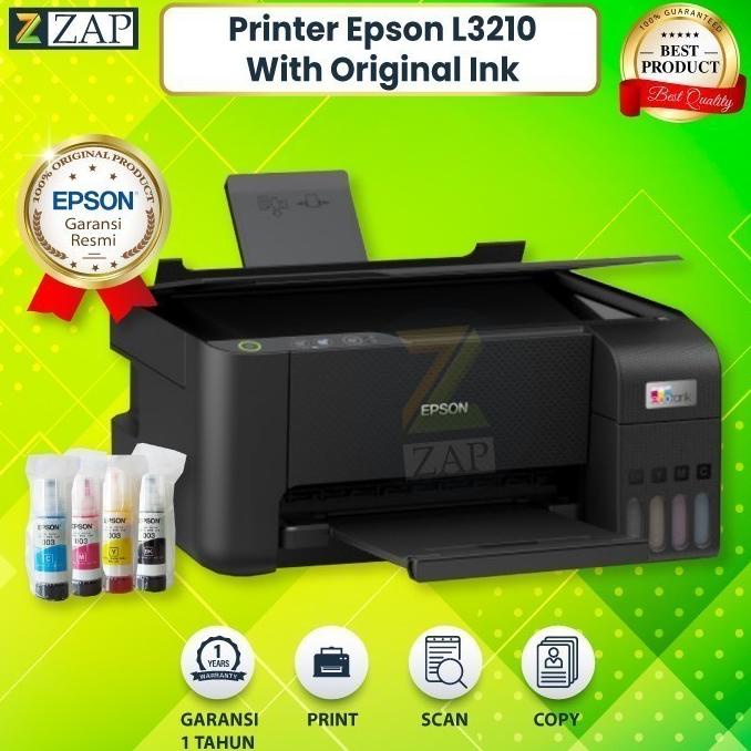 Jual Printer Epson L3210 All In One Ink Tank Pengganti L3110 L360 - L3210 Legi_Weda | Shopee ...