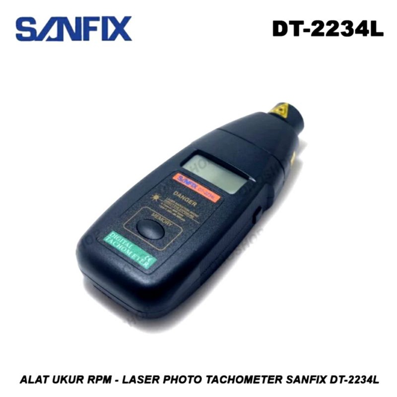 Jual Alat Ukur RPM - Laser Photo Tachometer Sanfix DT-2234L | Shopee ...
