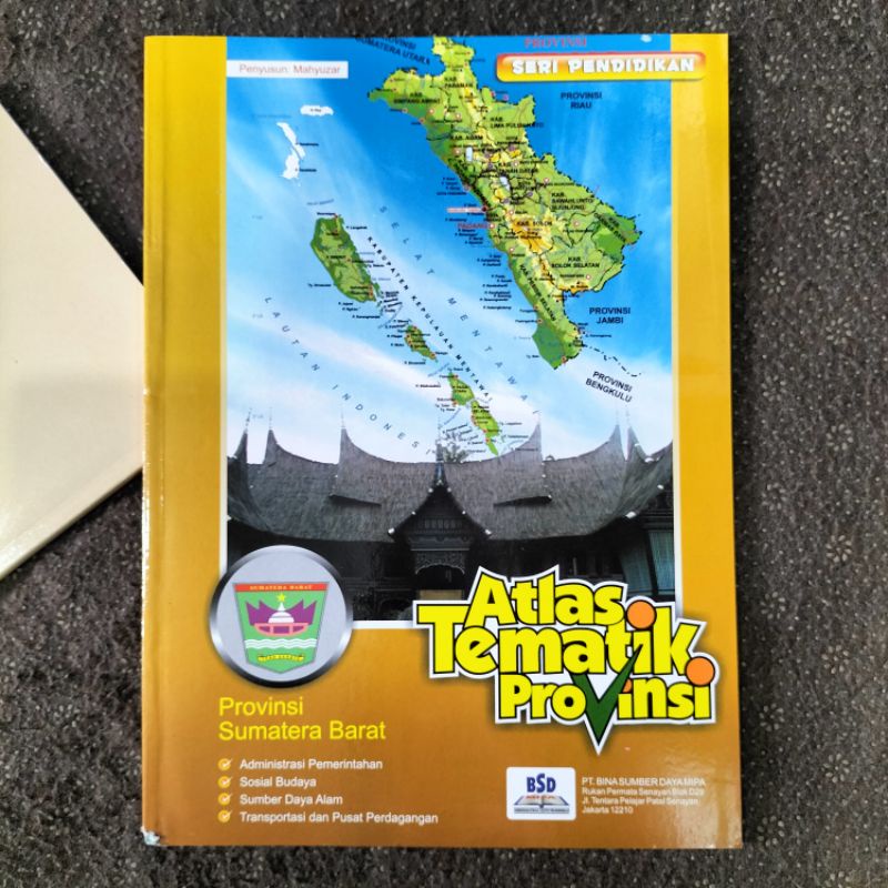 Jual ORIGINAL PETA ATLAS TEMATIK PROVINSI DAERAH ISTIMEWA YOGYAKARTA ...