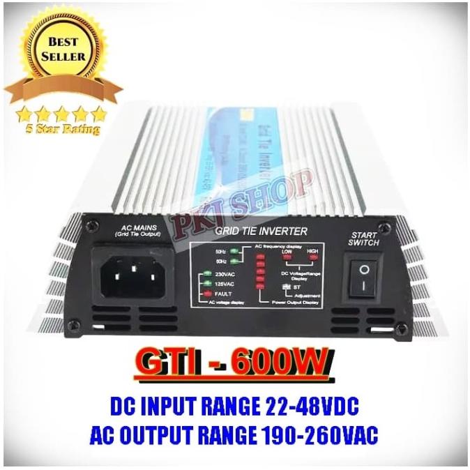 Jual Produk Unggulan] Grid Tie Inverter 600 Watt GTI 600W Pure Sine ...
