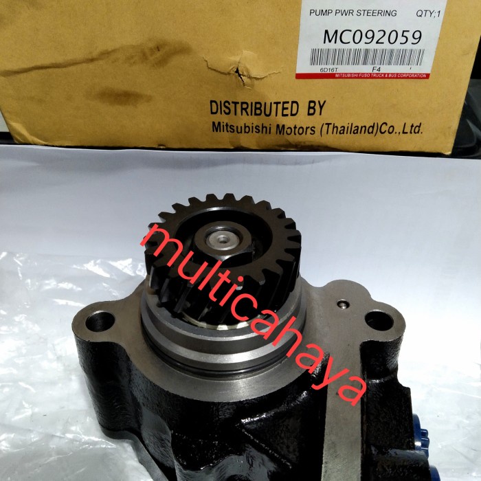 Jual MCPT pompa power steering genzo 6d16t ps190 gigi miring kanan ...