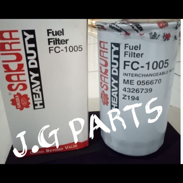 Jual JGPS FUEL FILTER SOLAR ATAS SAKURA FC-1005 FUSO GANJO PS220 PS 220 ...