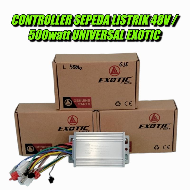 Jual CONTROLLER SEPEDA LISTRIK 48V / 500watt & 48V 350watt UNIVERSAL ...