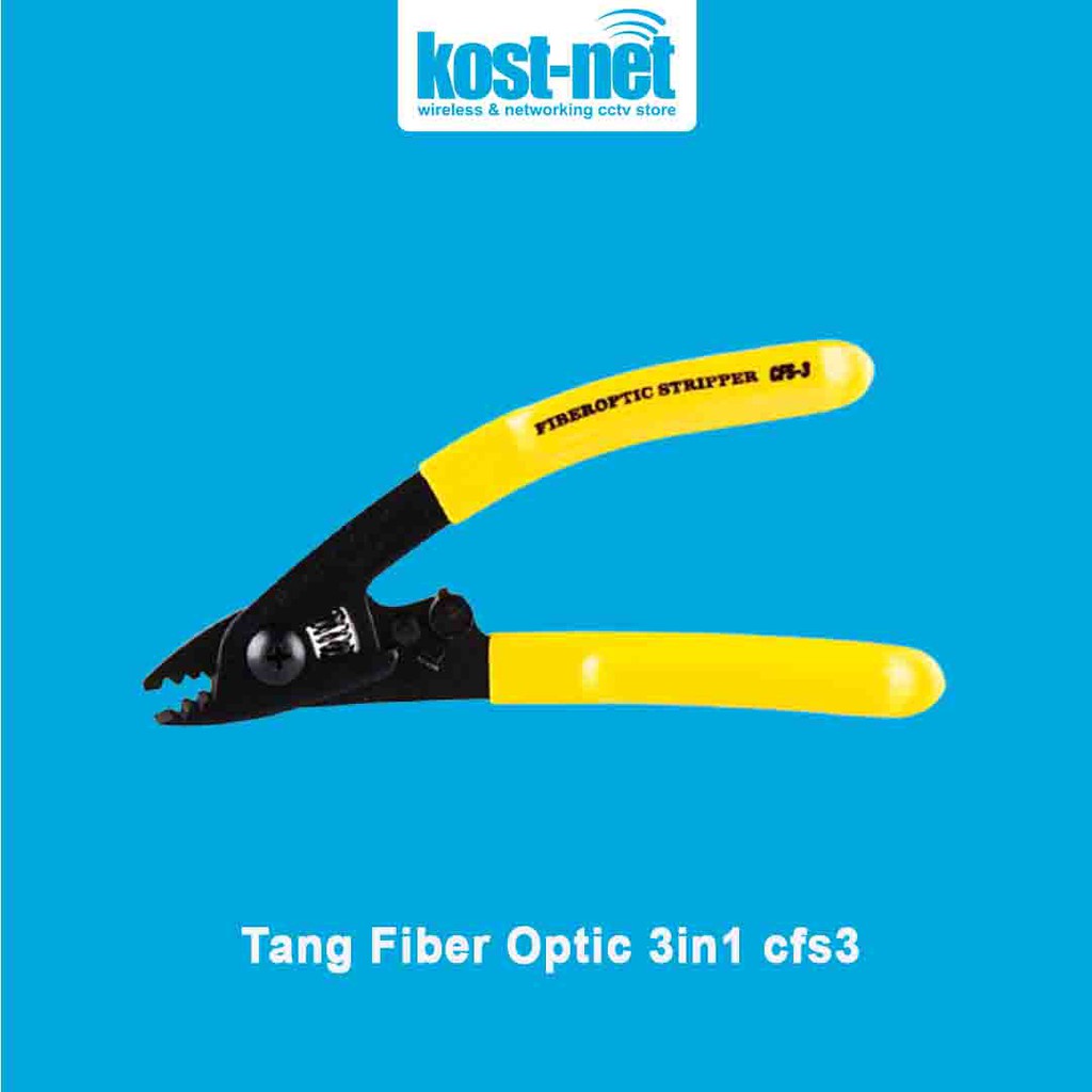 Jual Tang Fiber Optik untuk Stripper Kabel Fiber Optik FTTH CFS-3 ...