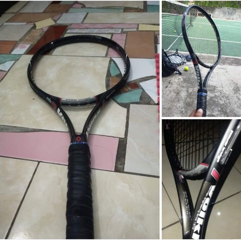 Jual raket tenis volkl PB7 berat 290, masih mulus | Shopee Indonesia