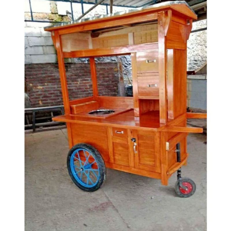 Jual gerobak mie ayam roda tiga | Shopee Indonesia