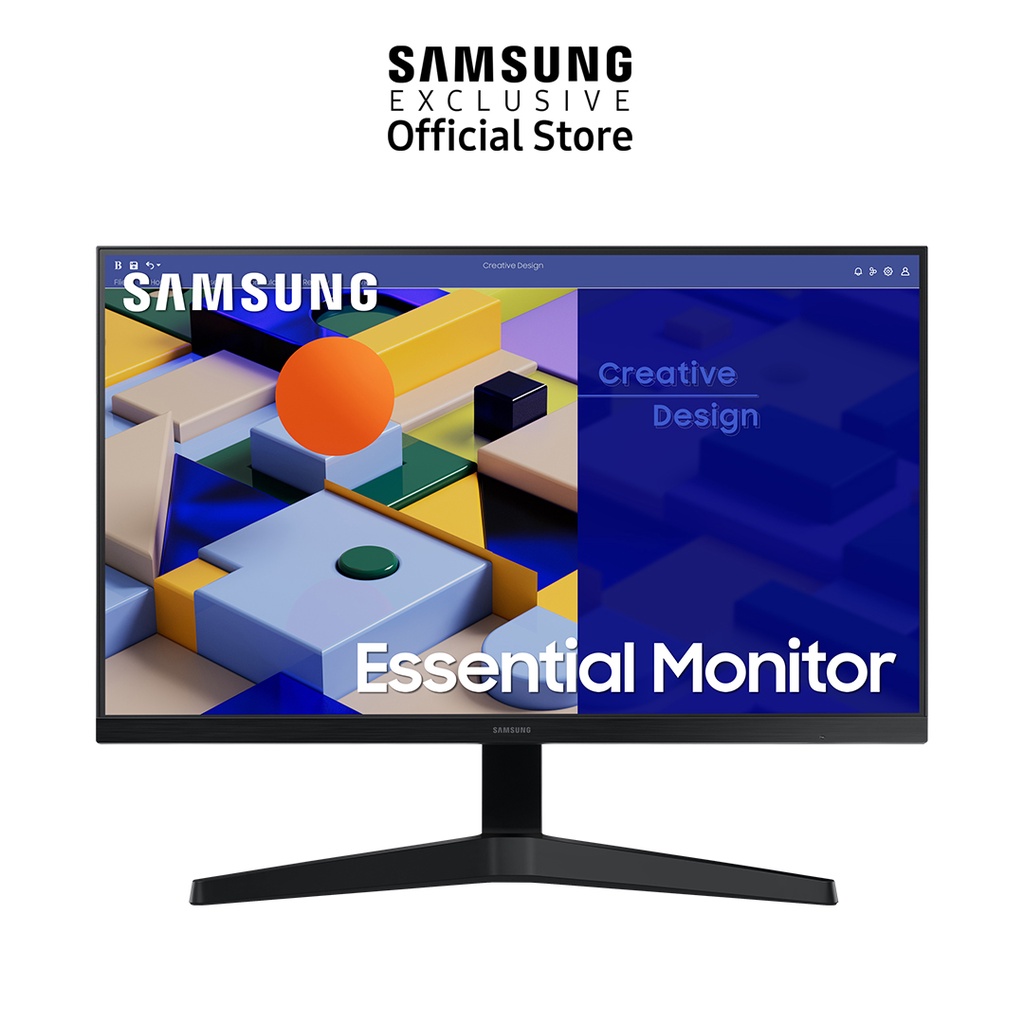 Jual Samsung S31C 75Hz FHD IPS Bezel-less Monitor w/ Dual Interface ...
